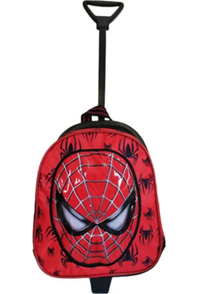 Bullt GN020 Örümcek Anaokulu Çekçekli Sırt Çantası Kırmızı