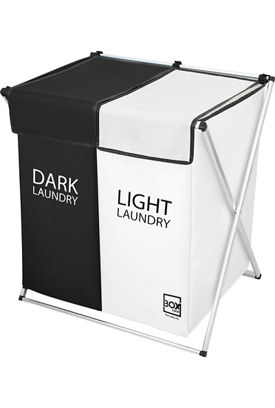 Box&box Iki Bölmeli Çamaşır Sepeti
