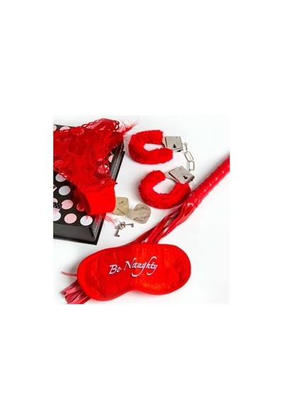 Samur Fantezi Seti Kırmızı