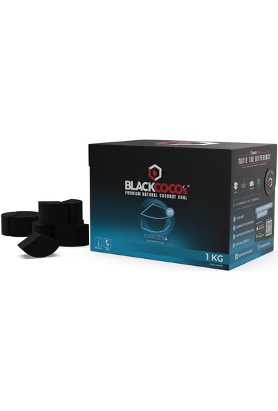 Blackcoco's Nargile Kömürü 1 kg CIRCLES4 Blackcoco's Nargile Kömürü 1 kg CIRCLES4