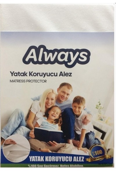 Always Yatak Koruyucu Alez Tek Kişilik 90 x 190 cm