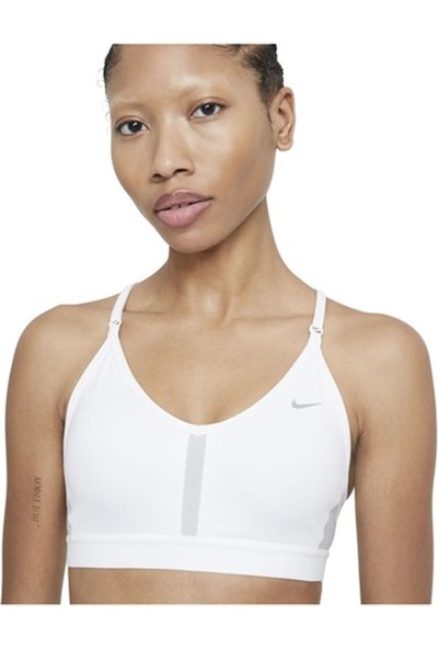 Nike W Nk Df Indy V-Neck Bra Kadın Beyaz Sporcu Sütyeni - CZ4456-100 Nike W Nk Df Indy V-Neck Bra Kadın Beyaz Sporcu Sütyeni - CZ4456-100