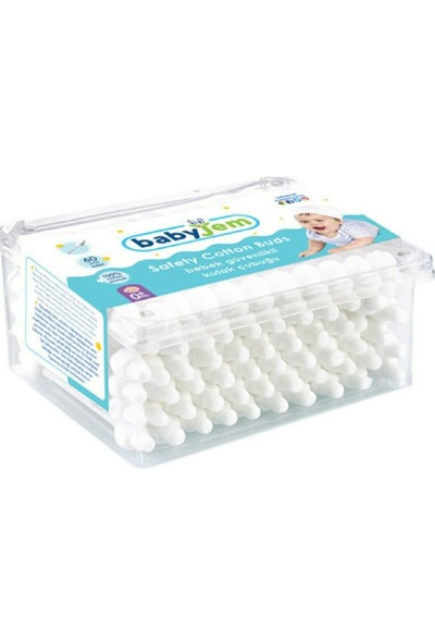 Baby Jem Bebek Güvenlikli Kulak Çubuğu (60)