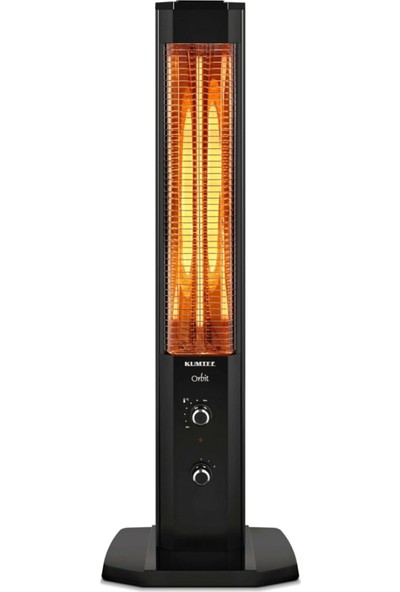 Kumtel MHR-1800 Mika Isıtıcı.siyah Uzaktan.kum