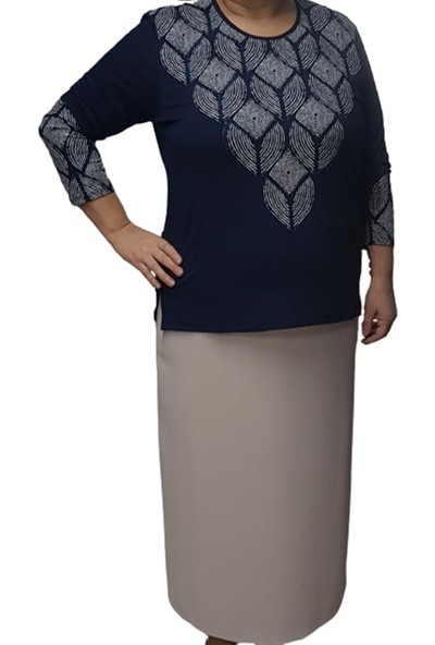 Elsin Butik Kadın Büyük Beden Beli Lastikli Arka Kapalı Pili Kaşe Portoriko Kumaş Etek ELS3234 Elsin Butik Kadın Büyük Beden Beli Lastikli Arka Kapalı Pili Kaşe Portoriko Kumaş Etek ELS3234
