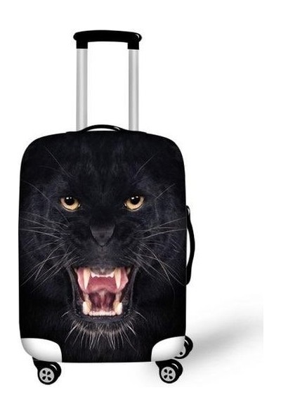 New Timoty Kurt Baskılı Luggage Cover Valiz Kılıfı