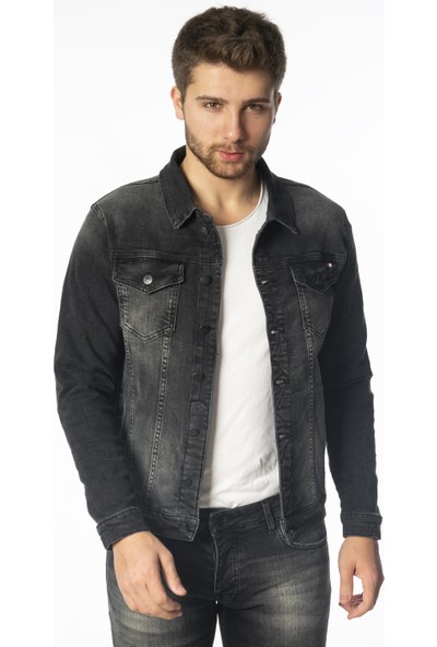 Cedy Denım Erkek Slim Fit Kot Mont - C307