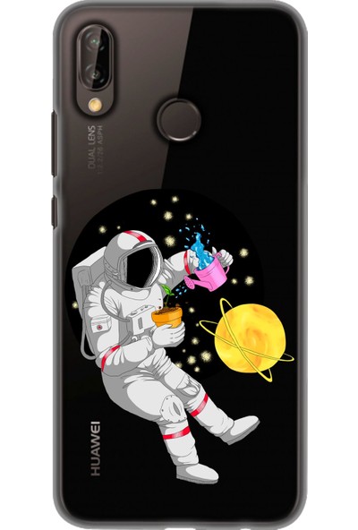 Gramaphone Huawei P20 Lite Kılıf Hd Baskılı Kılıf - Çay Saati