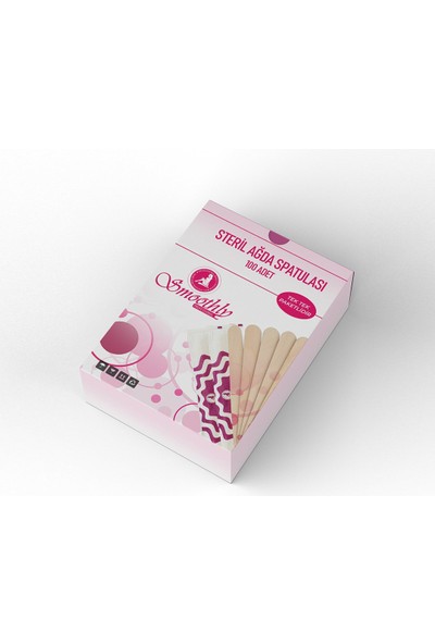 Smoothly Ağda Spatulası Abeslang 100 Adet Smoothly Ağda Spatulası Abeslang 100 Adet