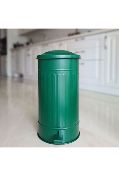 The Mia Çöp Kovası Mutfak 24 Lt - Koyu Yeşil