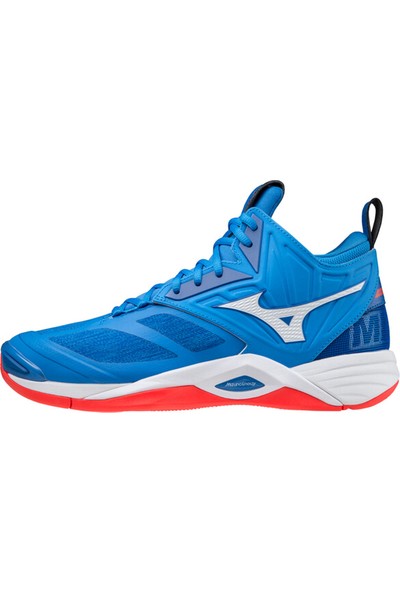 Mizuno Wave Momentum 2 Mid Voleybol Ayakkabısı Mavi Mizuno Wave Momentum 2 Mid Voleybol Ayakkabısı Mavi