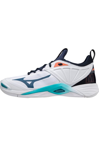 Mizuno Wave Momentum 2 Voleybol Ayakkabısı Beyaz/siyah Mizuno Wave Momentum 2 Voleybol Ayakkabısı Beyaz/siyah