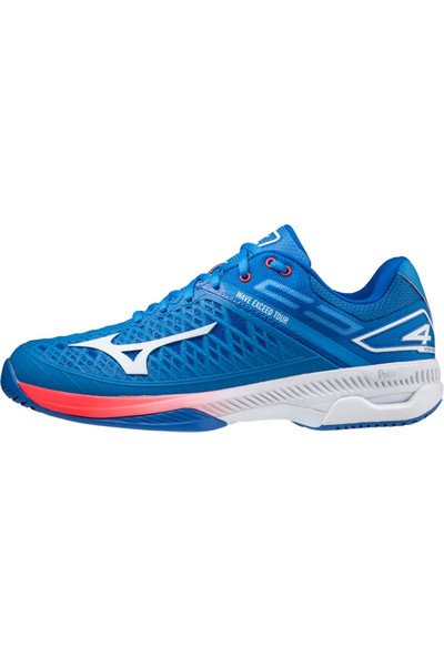 Mizuno Wave Exceed Tour 4 Ac Tenis Ayakkabısı Mavi Mizuno Wave Exceed Tour 4 Ac Tenis Ayakkabısı Mavi