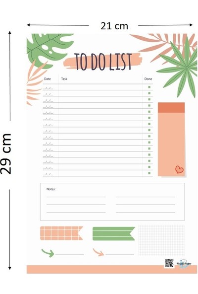 Practic Paper Mıknatıslı Planlayıcı Practic Paper Mıknatıslı Planlayıcı