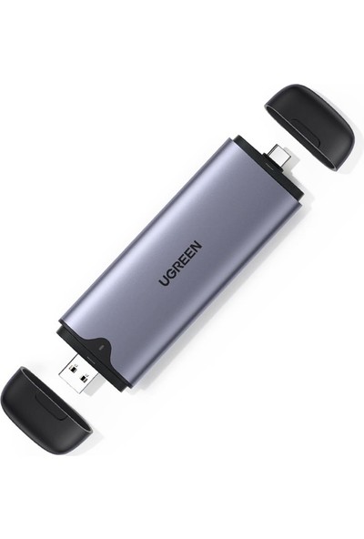 Ugreen M.2 Nvme Usb-A Usb-C 3.1 Gen 2 M ve B + M Key SSD Disk Kutusu