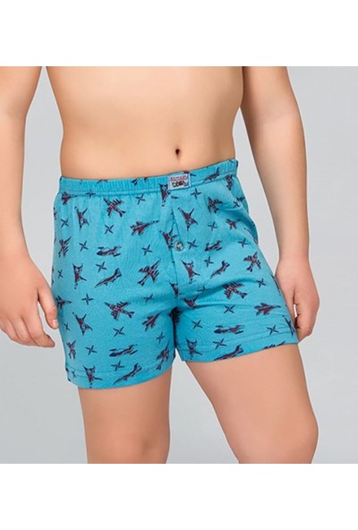 Namaldı Penye Çocuk Boxer Baskılı 3 Lü Set