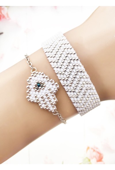 DM Miyuki Fatma Ana Miyuki Takım Bileklik DM Miyuki Fatma Ana Miyuki Takım Bileklik