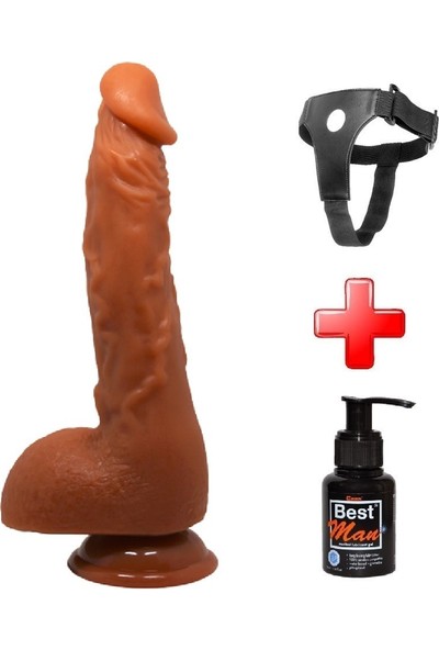 Lilitu Shop Belden Bağlamalı Realistik Vantuzlu Melez Dildo Penis Lilitu Shop Belden Bağlamalı Realistik Vantuzlu Melez Dildo Penis