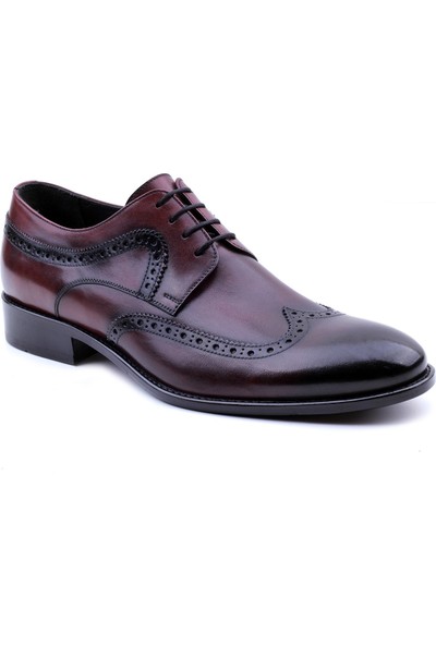 Oggi Bordo Antik Kösele Ayakkabı