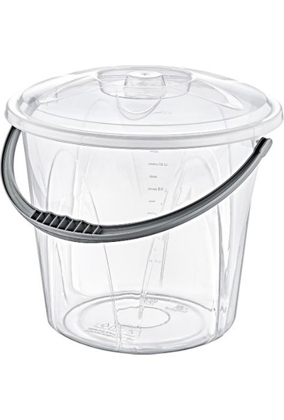 Çınarlı Şeffaf Bahçe Su Kovası 20 Litre