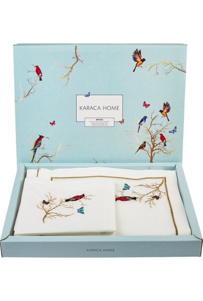 Karaca Home Grace Sofra Masa Örtüsü Takımı