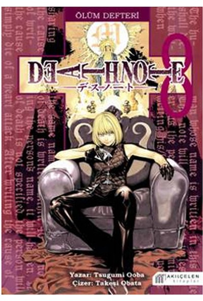 Akılçelen Kitaplar Ölüm Defteri 8 (Death Note) Akılçelen Kitaplar Ölüm Defteri 8 (Death Note)