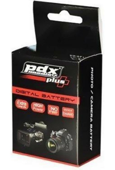 Pdx Fujifilm NP-W126 Fotoğraf Makinesi Batarya 1370 mAh Siyah Pdx Fujifilm NP-W126 Fotoğraf Makinesi Batarya 1370 mAh Siyah