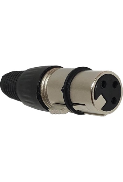 Hq Speed Xlr Canon Konnektör 3 Pin Dişi
