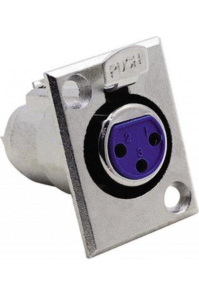 Hq Speed Xlr Şase 3 Pin Dişi Canon Konnektör