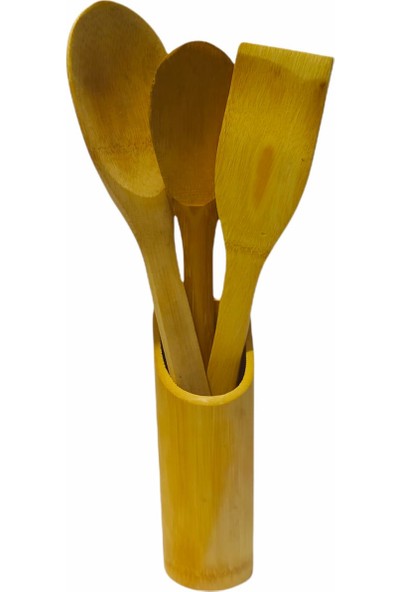 Naturalife Labs Ahşap Bambu Spatula Seti 3 Lü Naturalife Labs Ahşap Bambu Spatula Seti 3 Lü