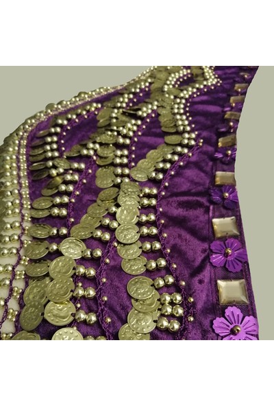 Kaftan Collection Kadife Profesyonel Dans Şakira Kemeri Kaftan Collection Kadife Profesyonel Dans Şakira Kemeri