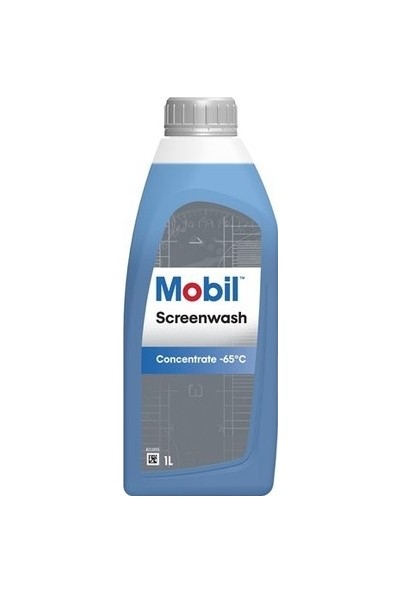 Mobil Screenwash Conc. -65C 1lt Cam Suyu Mobil Screenwash Conc. -65C 1lt Cam Suyu