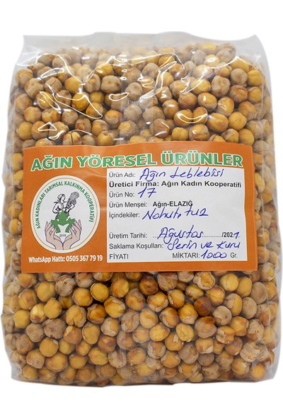 Ağın Yöresel Ürünler Ağın Kadınları Kooperatifi Ağın Leblebisi 1 kg