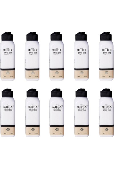 Artdeco 140 ml 10 Adet Beyaz