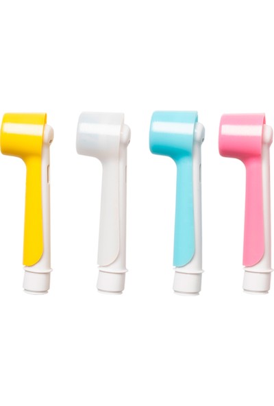 Oral-B Şarjlı ve Pilli Diş Fırçaları Için Uyumlu Renkli 4 Kapak