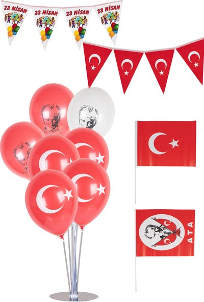 Kına Atölyesi 23 Nisan Süsleme Seti