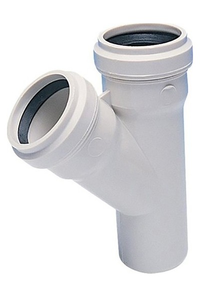 Fırat Pvc 50 x 50 Tek Çatal 45°