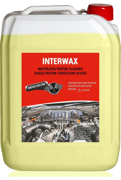 Interwax Susuz Motor Temizleyici 5 kg Interwax Susuz Motor Temizleyici 5 kg