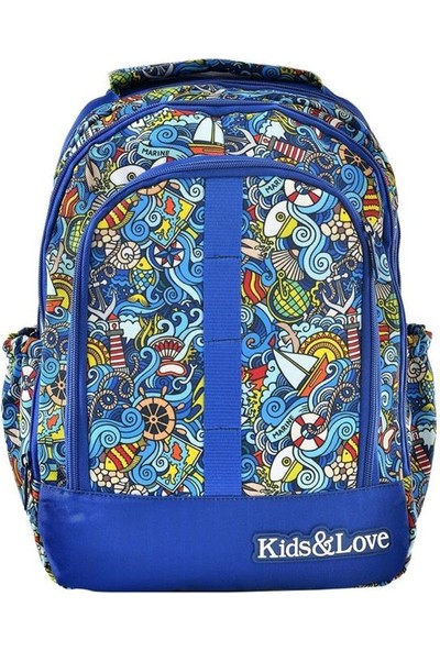 Kaukko Kids Love Ocean Okul Sırt Çantası L5032