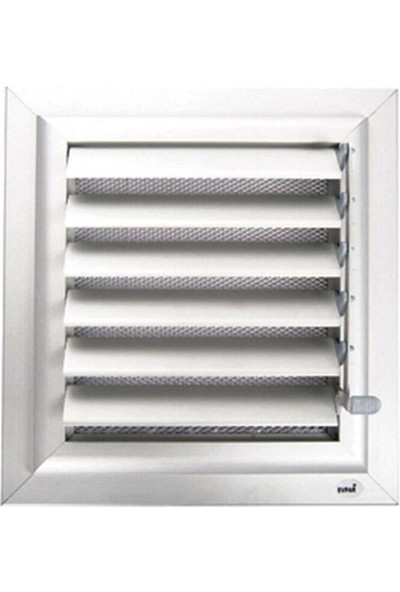 Eyal Plastik Menfez 50X50 cm Banyo / Wc Havalandırma Menfezi Panjur Eyal Plastik Menfez 50X50 cm Banyo / Wc Havalandırma Menfezi Panjur