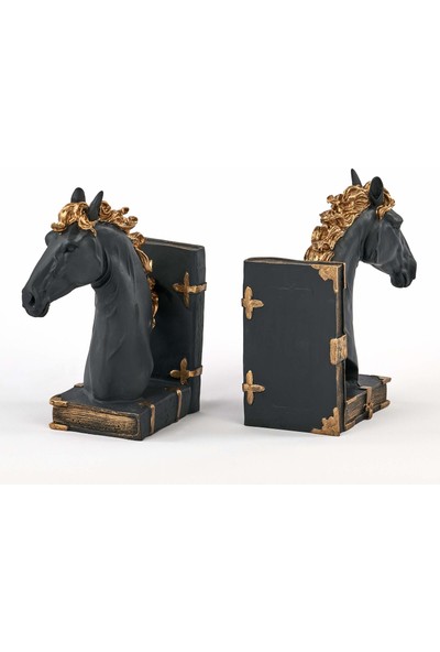 Edvu Konsept Kitap Tutucu At 2'li