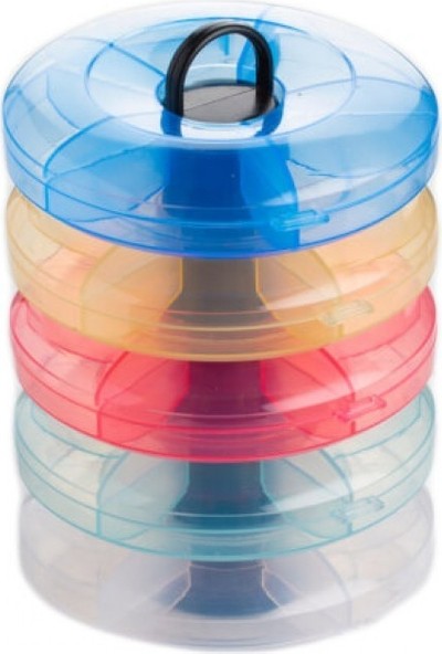 Mir Plastik 5'li Bölmeli Takı Kutusu