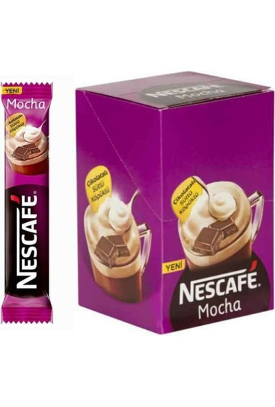 Nescafe Mocha Çikolatalı Sütlü Köpüklü Kahve Nescafe Mocha Çikolatalı Sütlü Köpüklü Kahve