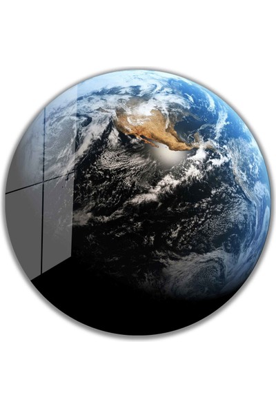 Idealizbiz Dünya Yuvarlak Cam Tablo 4mm Dayanıklı Temperli Cam Idealizbiz Dünya Yuvarlak Cam Tablo 4mm Dayanıklı Temperli Cam