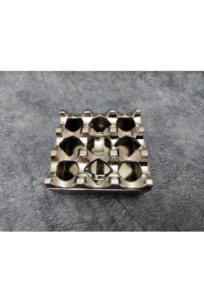 Hd Marketim Metal Döküm Küllük Kül Tablası Metalik