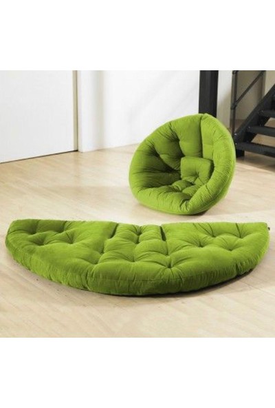 Tiryaki Dekoratif Minder Yer Pufu Balkon Takımı Arkadan Bağla Koltuk Gibi Kullan Yeşil Tiryaki Dekoratif Minder Yer Pufu Balkon Takımı Arkadan Bağla Koltuk Gibi Kullan Yeşil