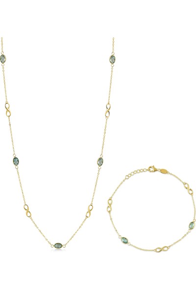 Hepimitu Sonsuzluk Figürlü Altın Set TA.109