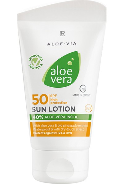 Lr Aloe Vera Güneş Koruyucu Losyon Spf 50 Lr Aloe Vera Güneş Koruyucu Losyon Spf 50