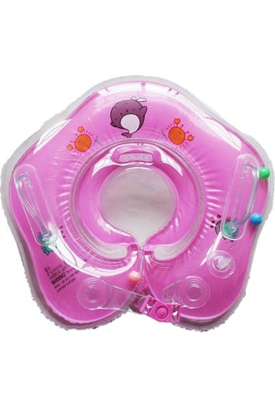Bermuda Baby Swim Ring Emniyetli Boyun Simidi Pembe Bermuda Baby Swim Ring Emniyetli Boyun Simidi Pembe