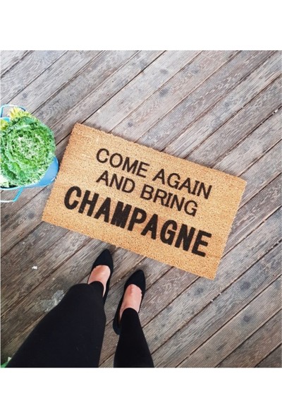 Lalavis Champagne Kapı Önü Koko Paspas